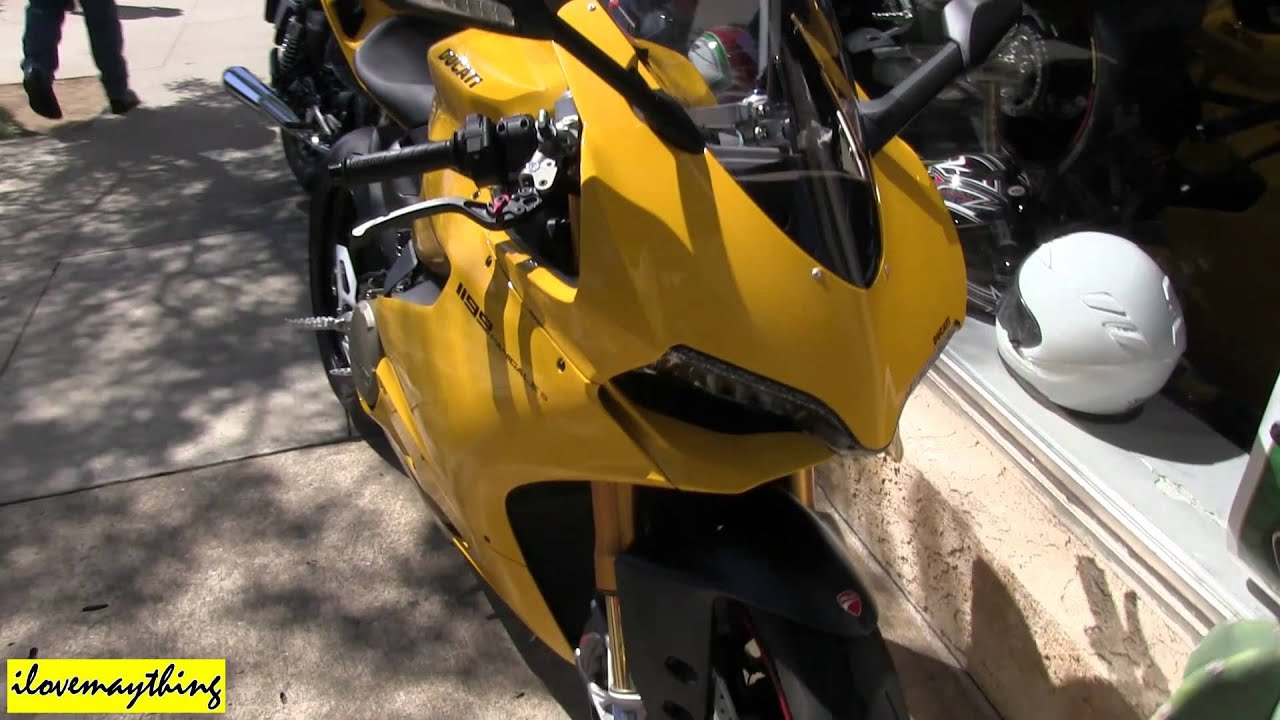 Ducati Panigale Yellow