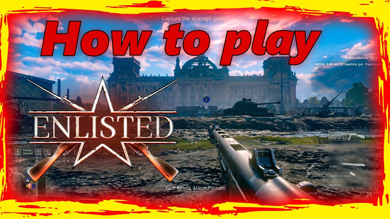 Enlisted gameplay - Battle for Berlin ww2 - How to play Enlisted - YouTube