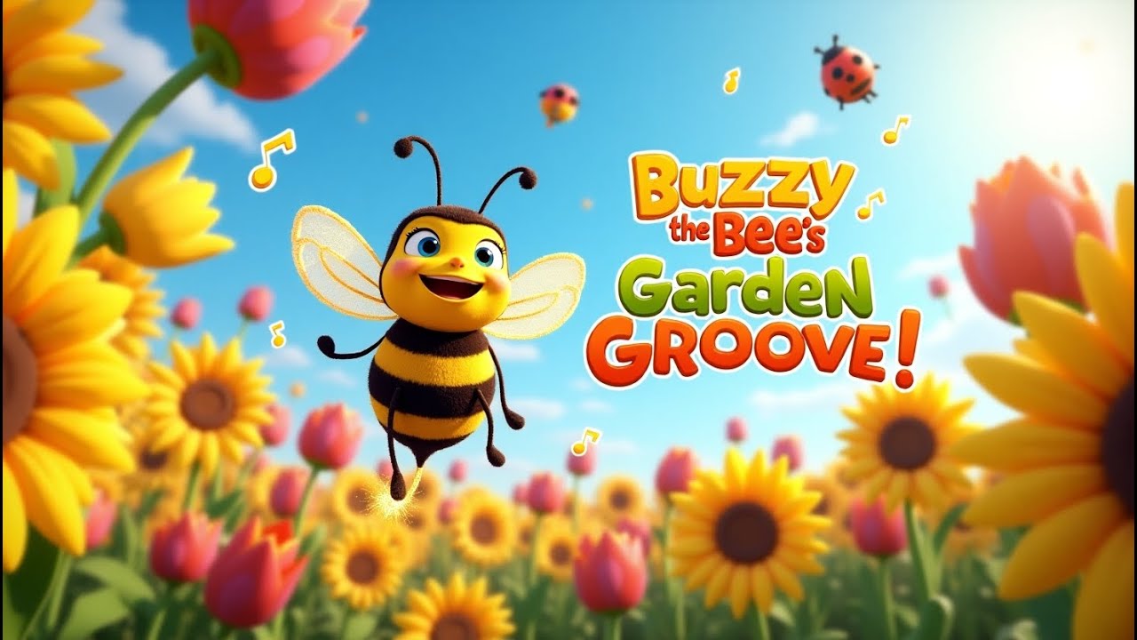 Buzzy the Bee’s Garden Groove, Buzzy Buzzy Bees, The Bees Go Buzzing, Save the Bees. - YouTube