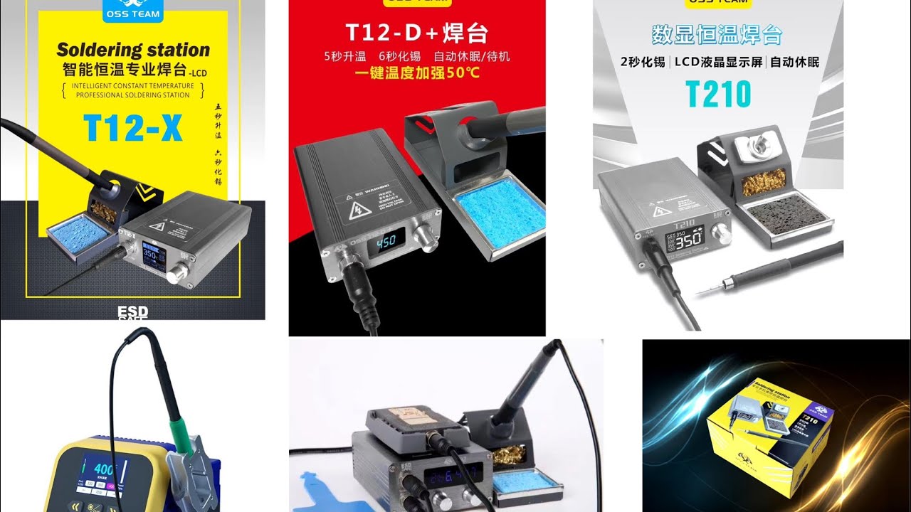 BEST QUALITY SOLDRING STATION, OSS TEAM , MECHANIC, T12XPLUSE, T12D ...