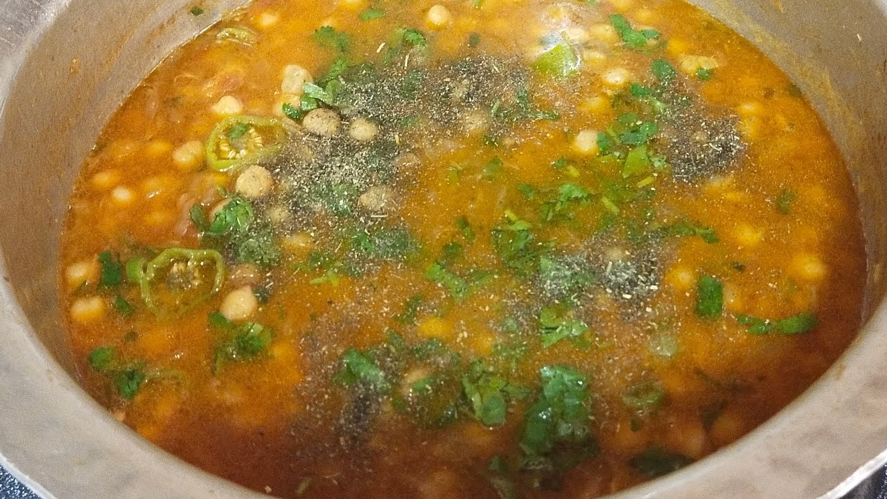most delicious white chana recipe/cooked chickpeas /famous recipe ...