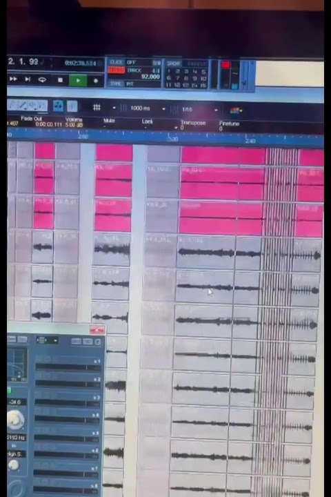 Sanhedrin behind the scene | strings editing to mix - YouTube