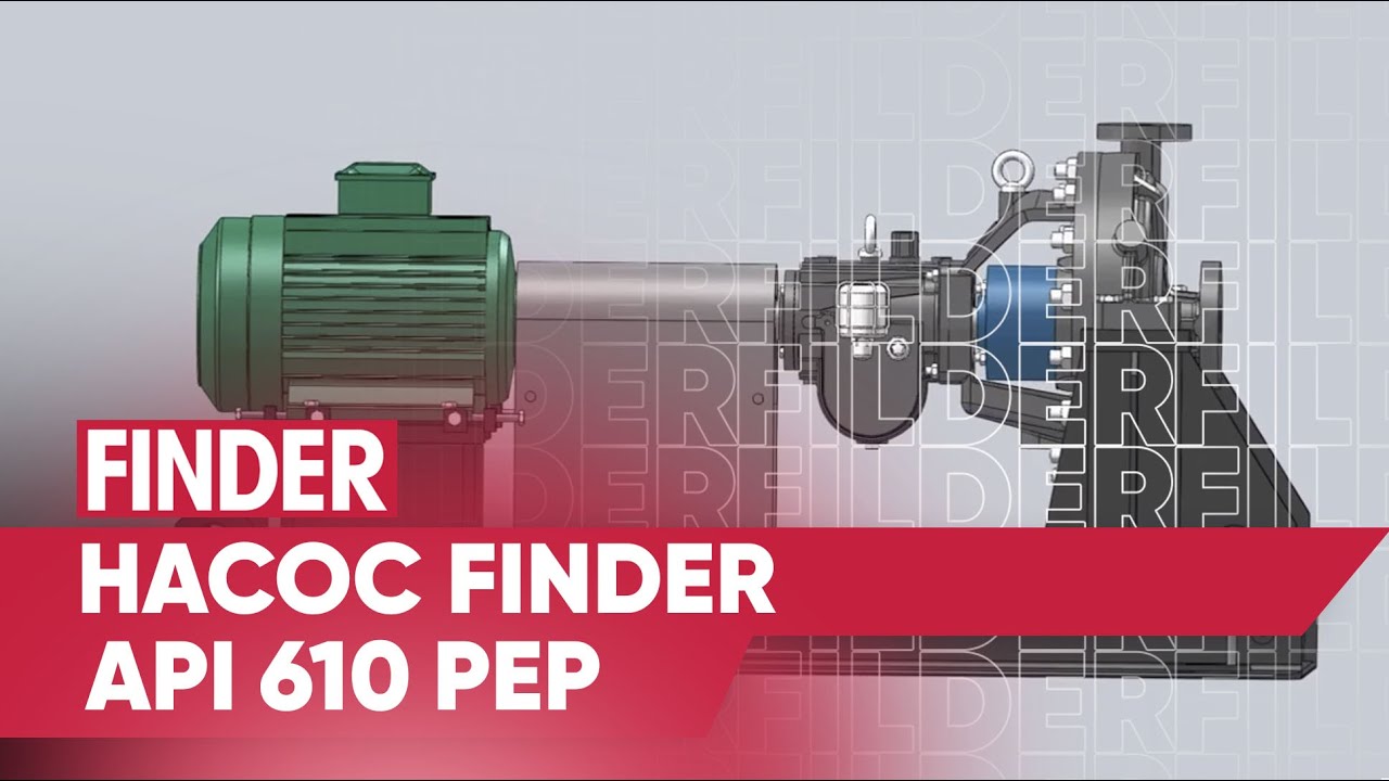 Насос Finder Pompe API 610 PEP - YouTube