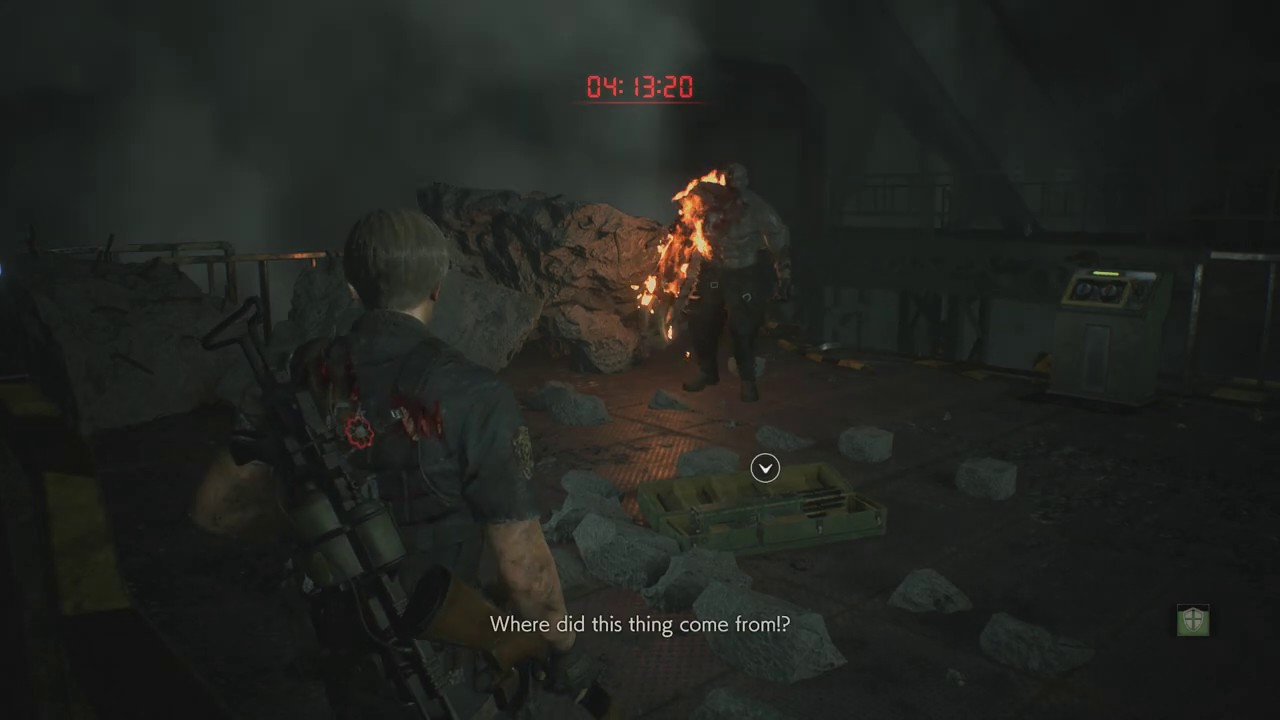 Resident Evil 2 remake all scenes - Ada throws a rocket launcher - YouTube