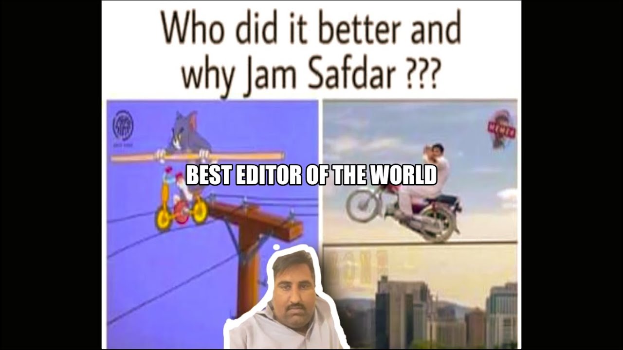 World's best editor of the year | Jam Safdar Roast - YouTube