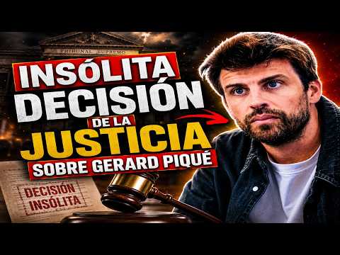 INSÓLITA DECISIÓN JUDICIAL sobre Gerard Piqué ALERTAN sobre su MAL COMPORTAMIENTO