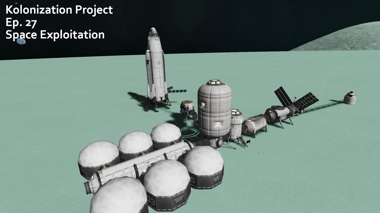 KSP | Kolonization Project Ep. 27: Space Exploitation - YouTube