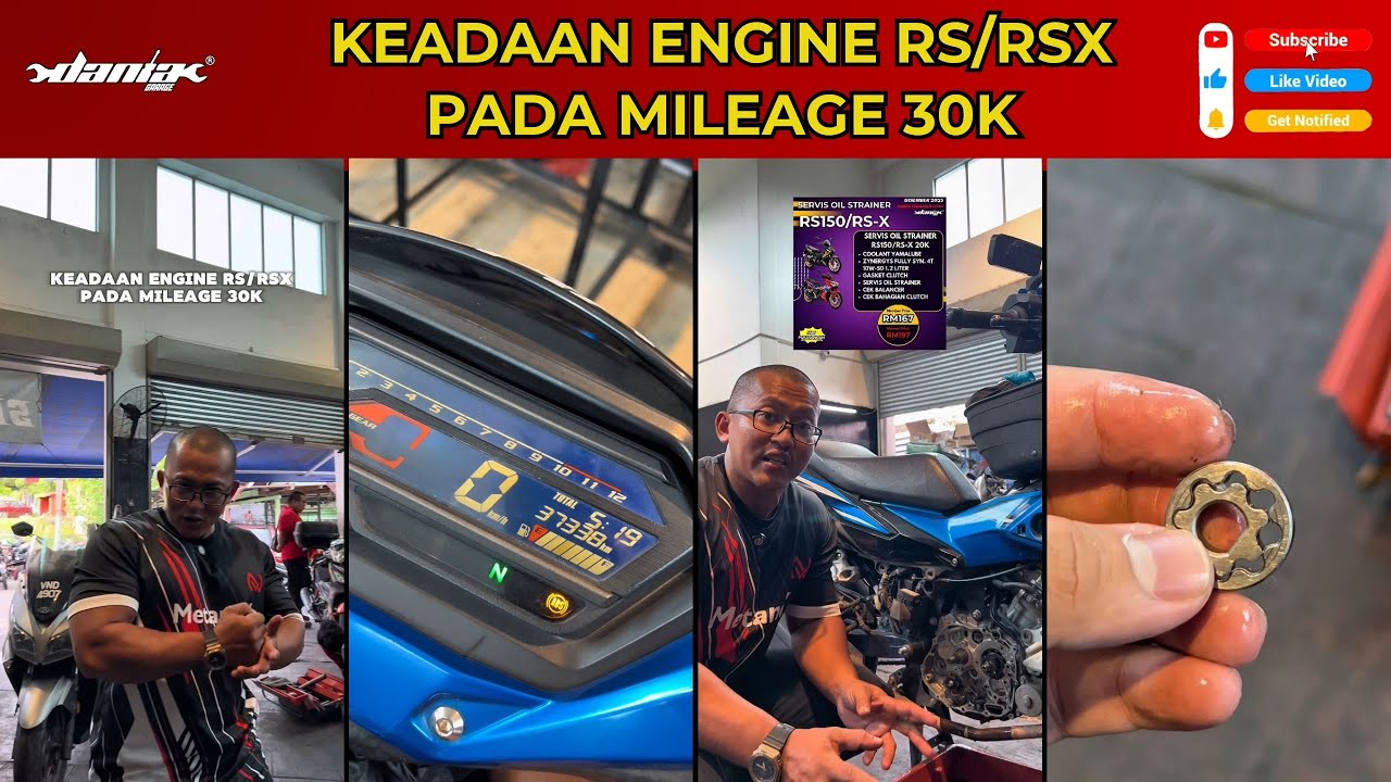 Servis Tu Penting Lagi Lagi Motor Rosak Selalu😅 #automotive #membership ...