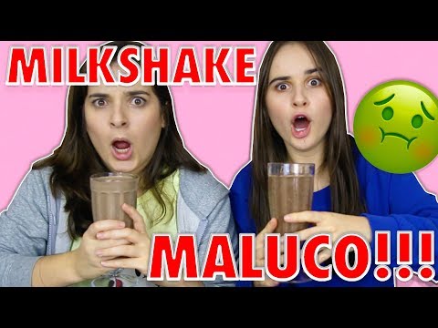 DESAFIO DO MILKSHAKE MALUCO!! (TROLLEI A PUPI NO FINAL!) 😱