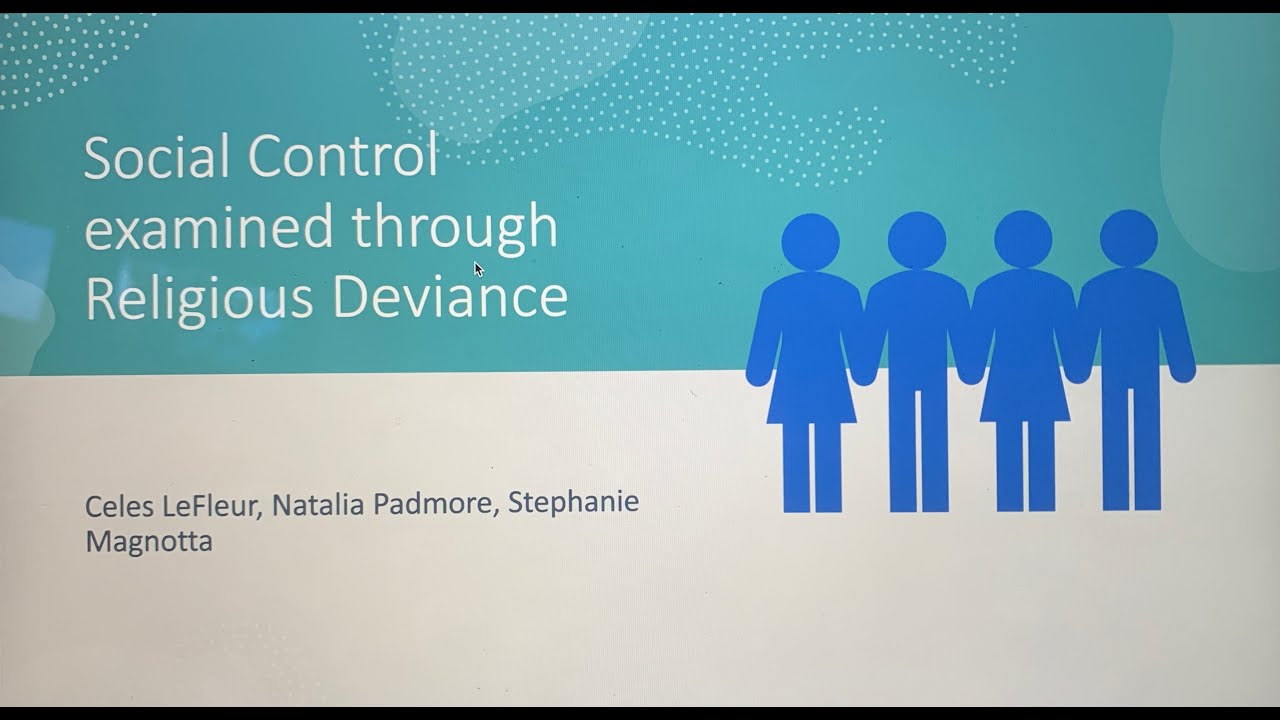 Social Control examined through Religious Deviance - YouTube