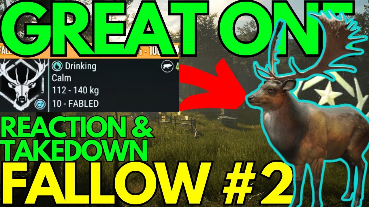 GREAT ONE FALLOW SPAWNS WITH ONLY 326 KILLS!!! - Call of the Wild - YouTube