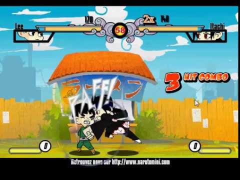 Игра Наруто Шипуден драка - YouTube