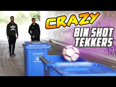 CRAZY Bin Shot TEKKERS - YouTube