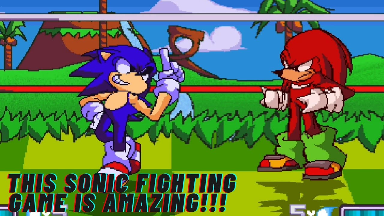 This Sonic Fighting Game is Amazing | 3 Random Sonic Fan Games - YouTube