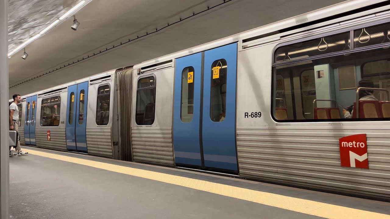 LISBON METRO ANJOS and AREEIRO STATIONS 19-04-2023 - YouTube