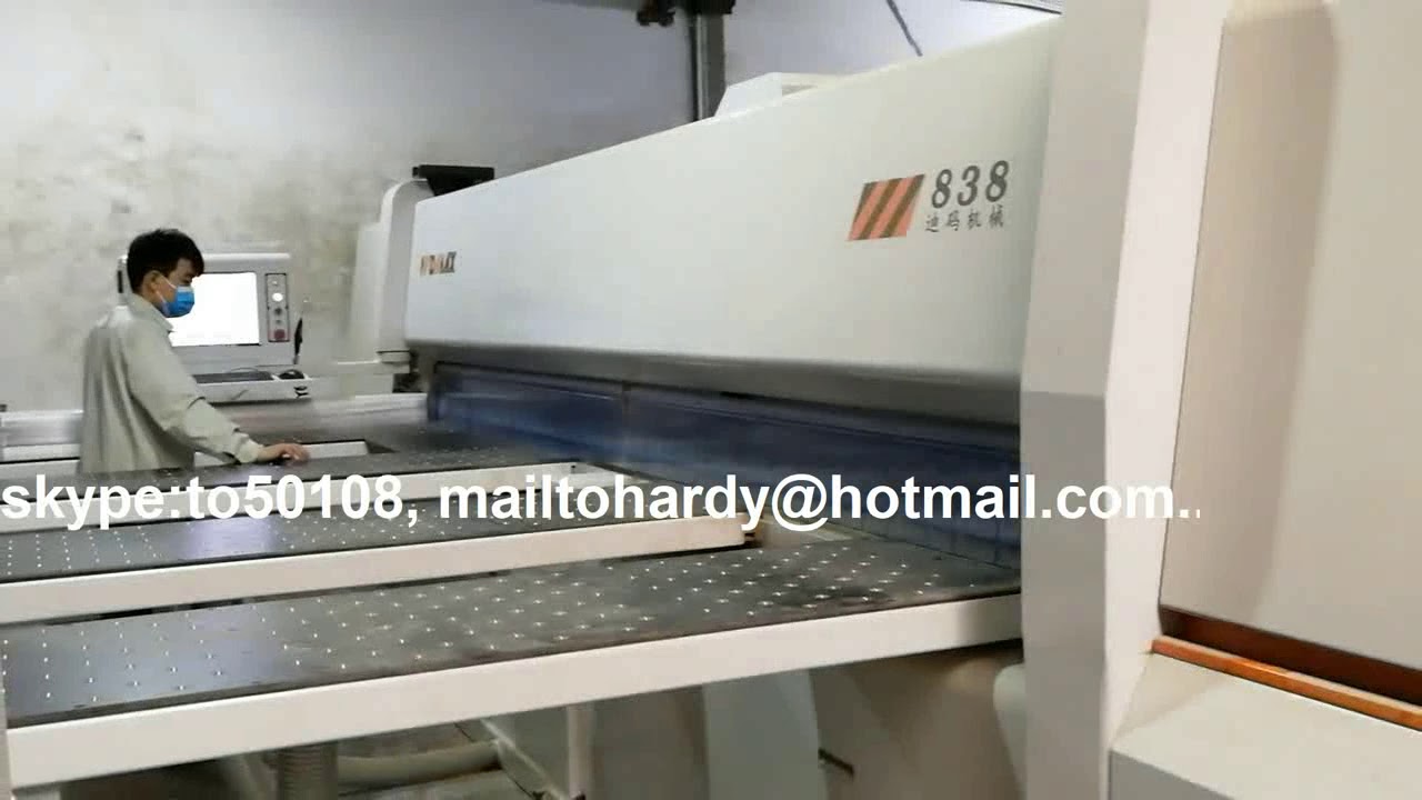furniture machine CNC wood panel saw, CNC panel saw, Wood panel cutting ...