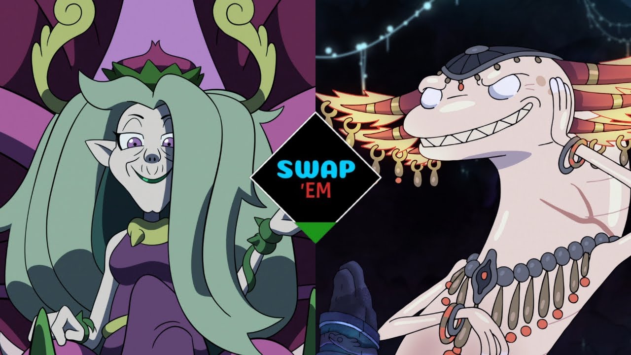 TERRA AND PARISIA VOICE SWAP | The Owl House Amphibia - YouTube