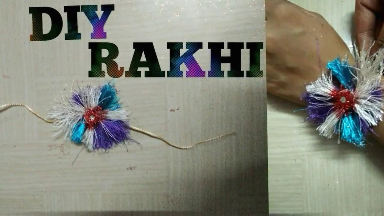 DIY Rakhi Making from Silk Thread | Raksha Bandhan Special - YouTube