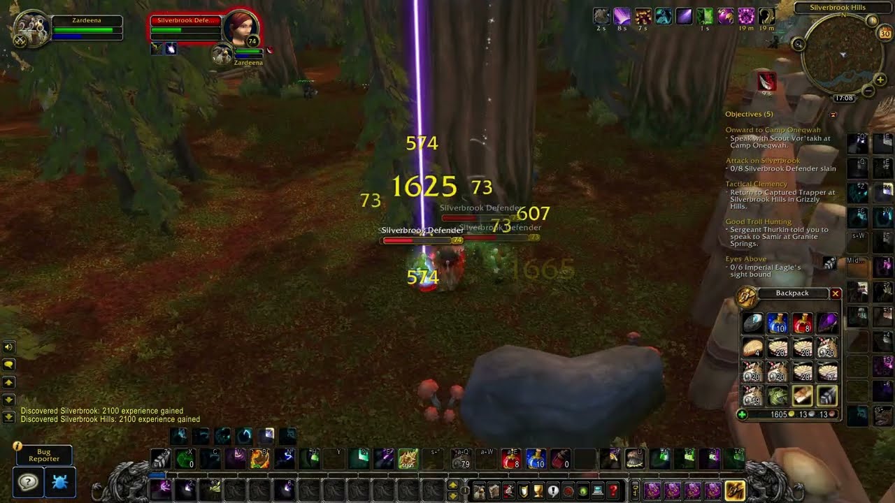 How to do Attack On Silverbrook quest - WoW WOTLK Classic beta - YouTube