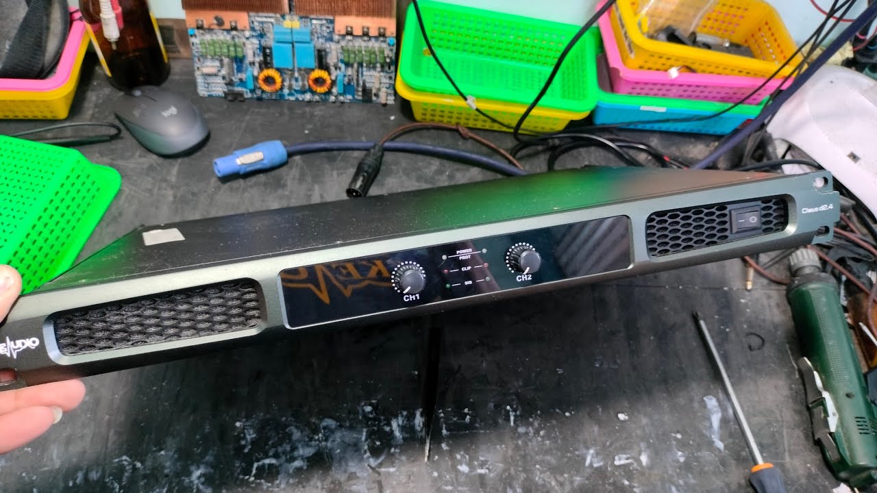 KKE AUDIO CLASS D2.4 LOAD TEST - YouTube