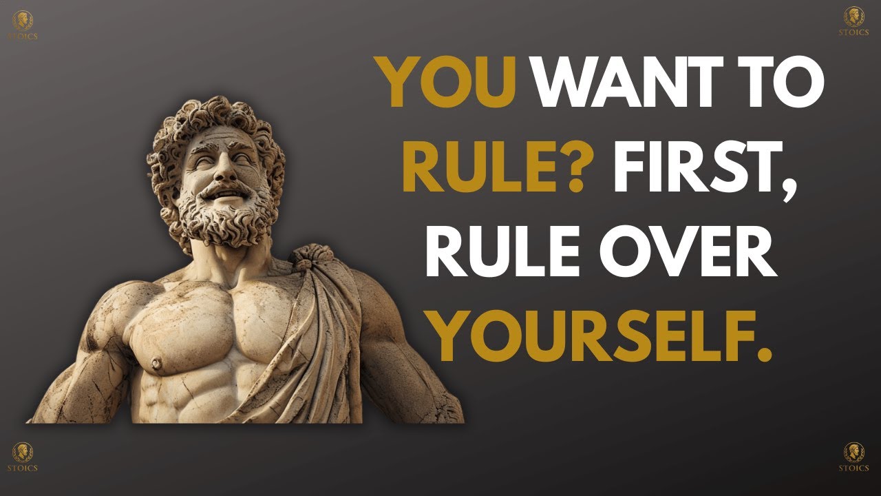 You Want to Rule? First, Rule Over Yourself. | #stoicism & #discipline ...