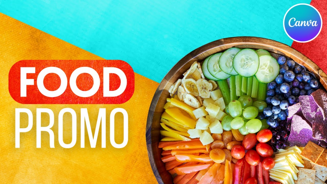 Food Promo Opener video Animation - Canva Tutorial - YouTube