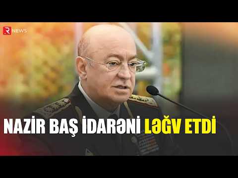 Kəmaləddin Heydərov Baş İdarəni ləğv etdi - RTV