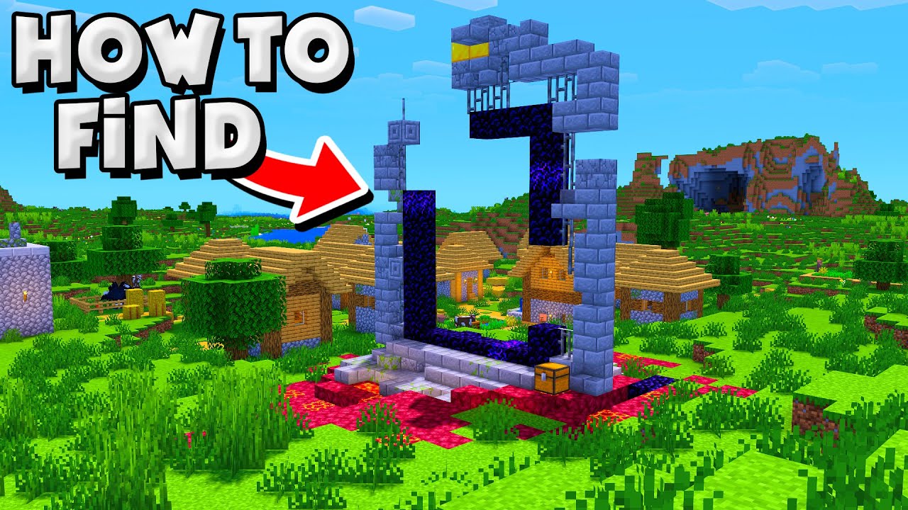 How to find Minecraft Ruined Portal Village Seeds with Cubiomes Viewer ...