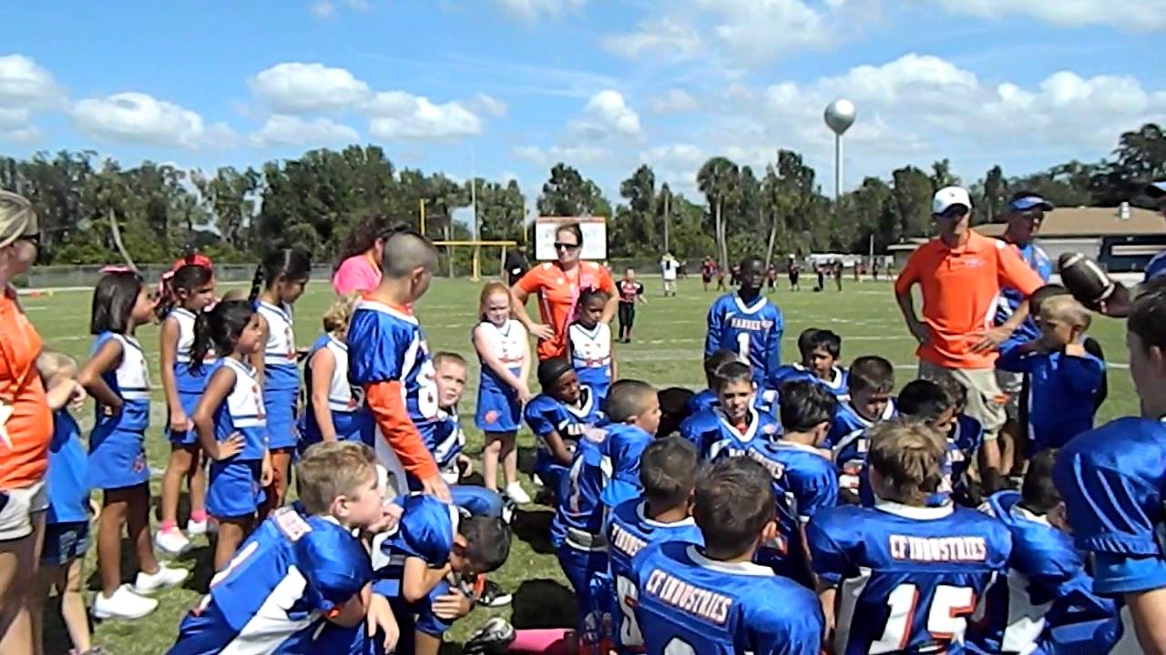 Hardee Wildcats Mitey Mites 2012 - YouTube