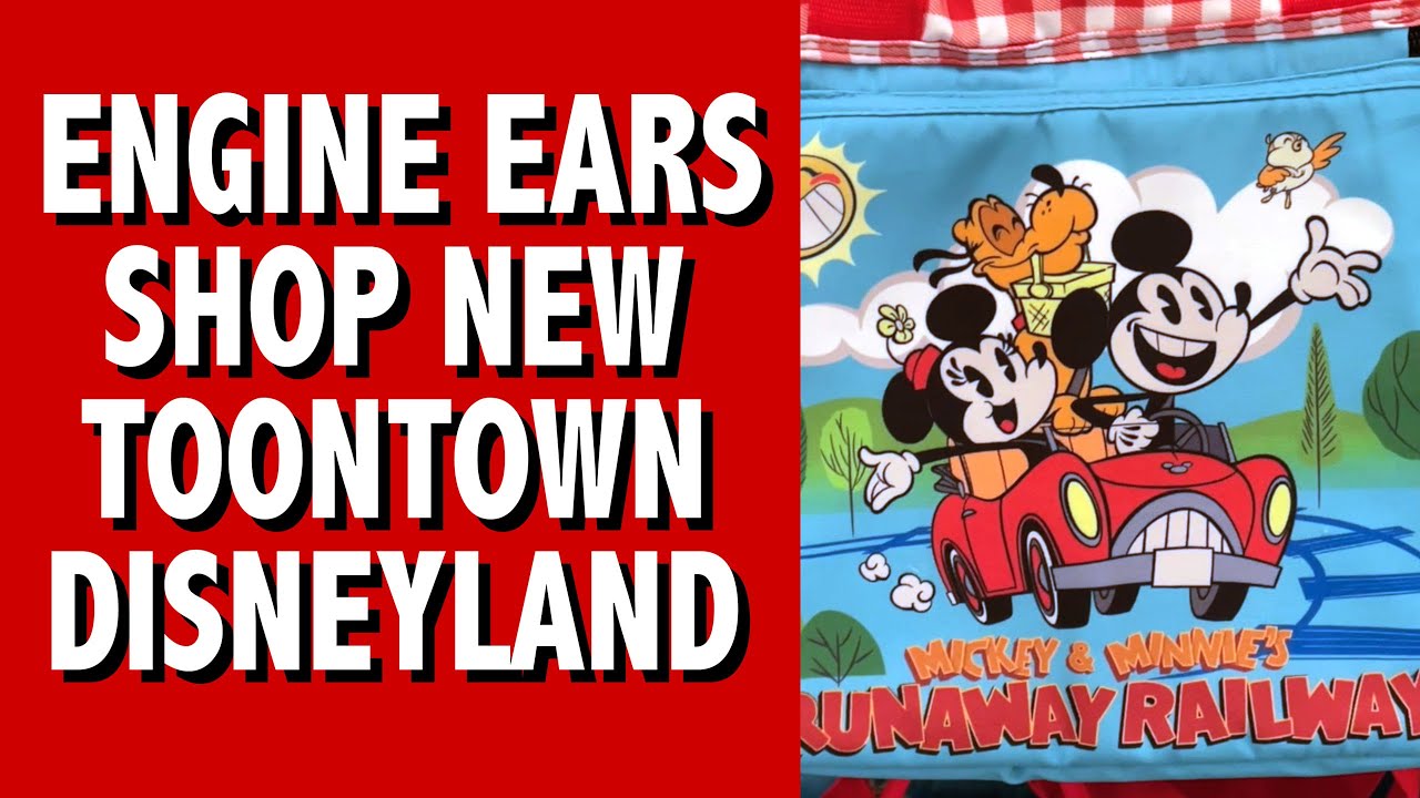 Engine Ears Shop New Toontown Disneyland - YouTube