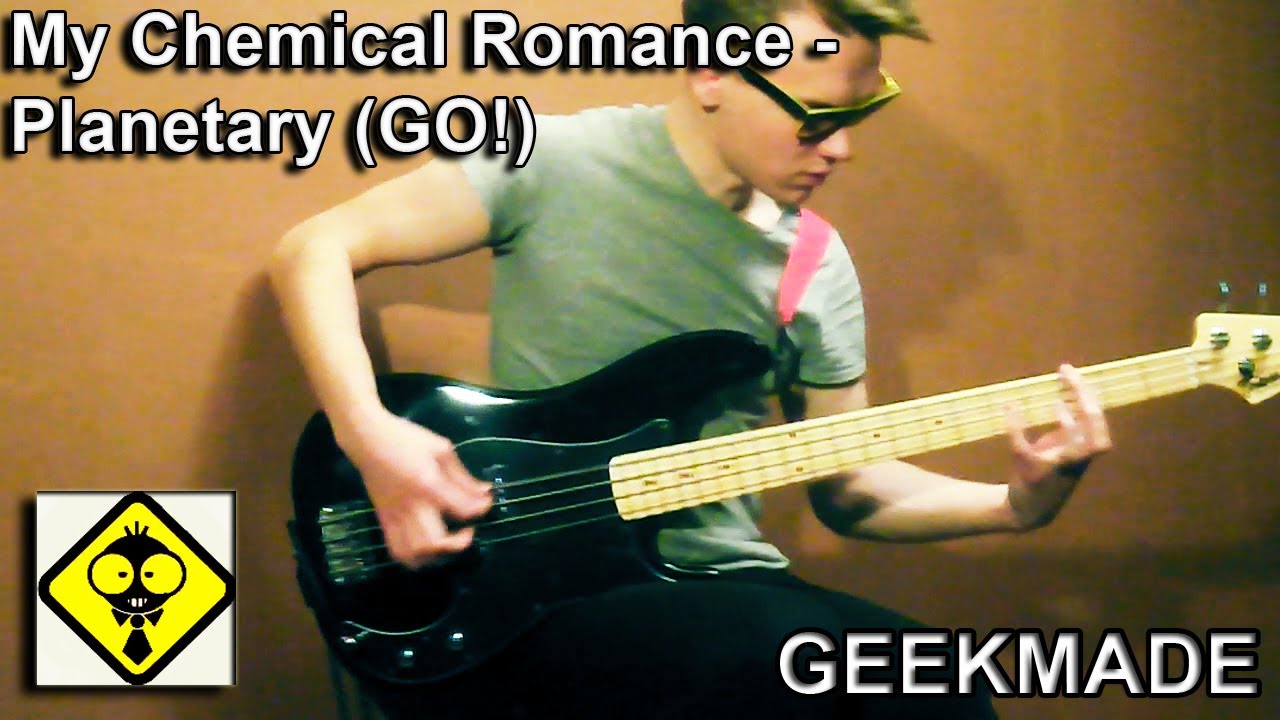 My Chemical Romance - Planetary ( GO !) ( BASS COVER ) - YouTube