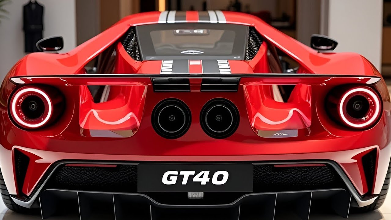 BREAKING: The 2025 Ford GT40 is Here – Full First Look! - YouTube