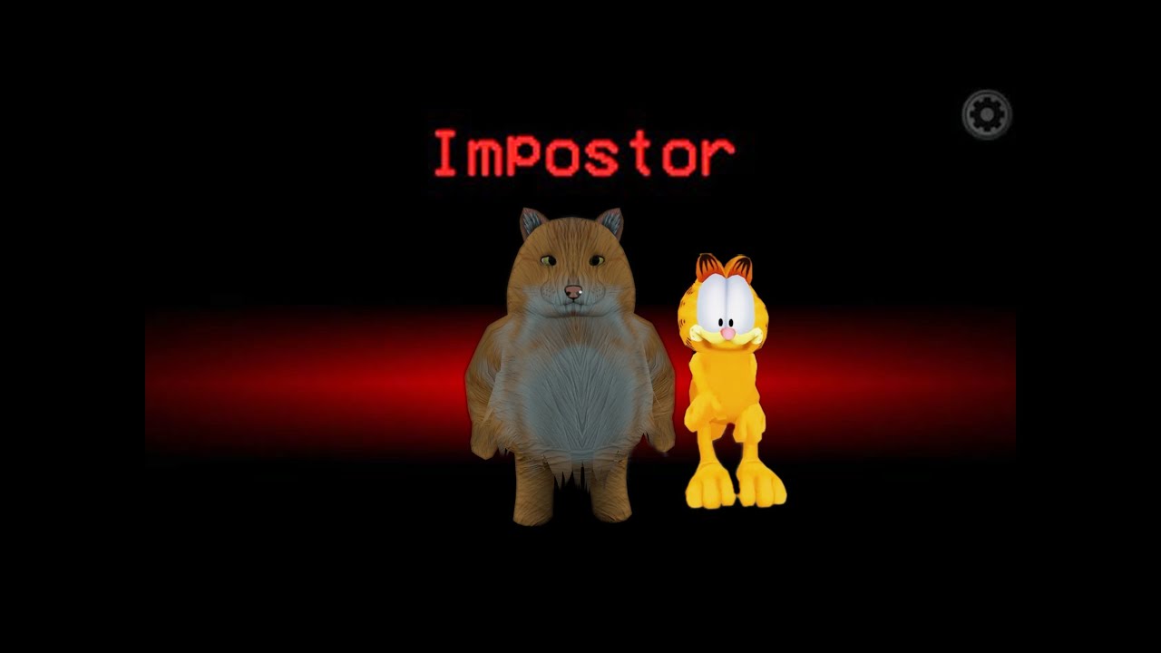 Playing with Garfield in AMONG US VR - YouTube