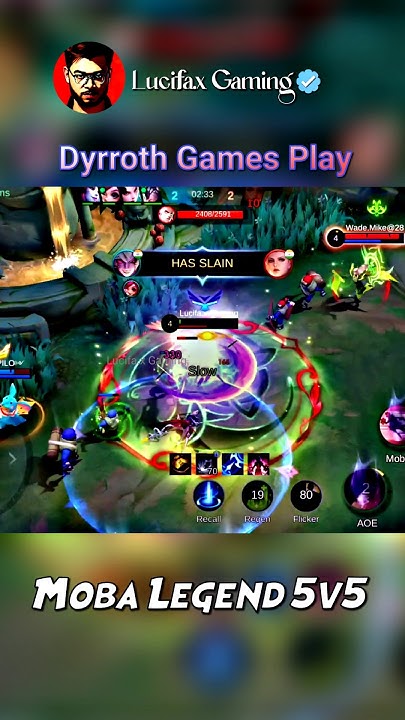 Dyrroth Rush game Play Moba Legend | MOBA LENGEND x Naruto Shippuden Collab Event - YouTube