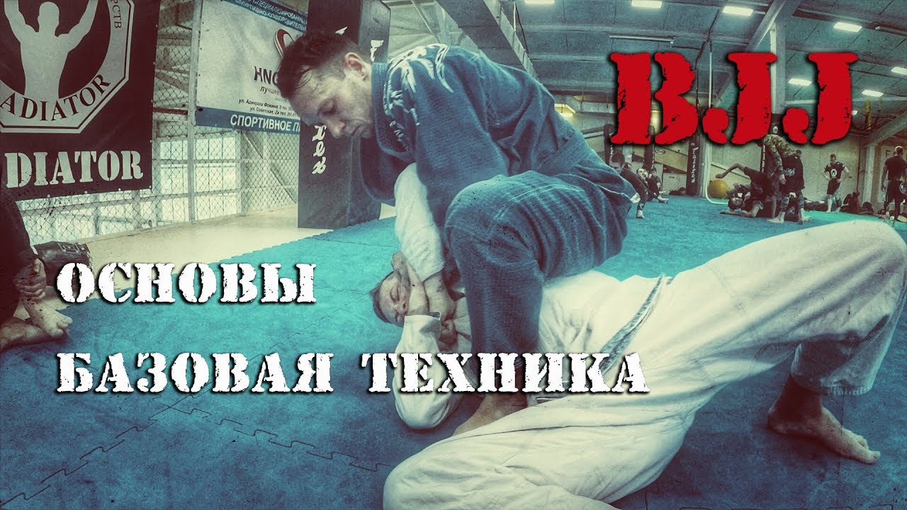 BJJ. Бразильское Джиу-Джитсу базовая техника. Начинаем с нуля. (ДМ 3 ...