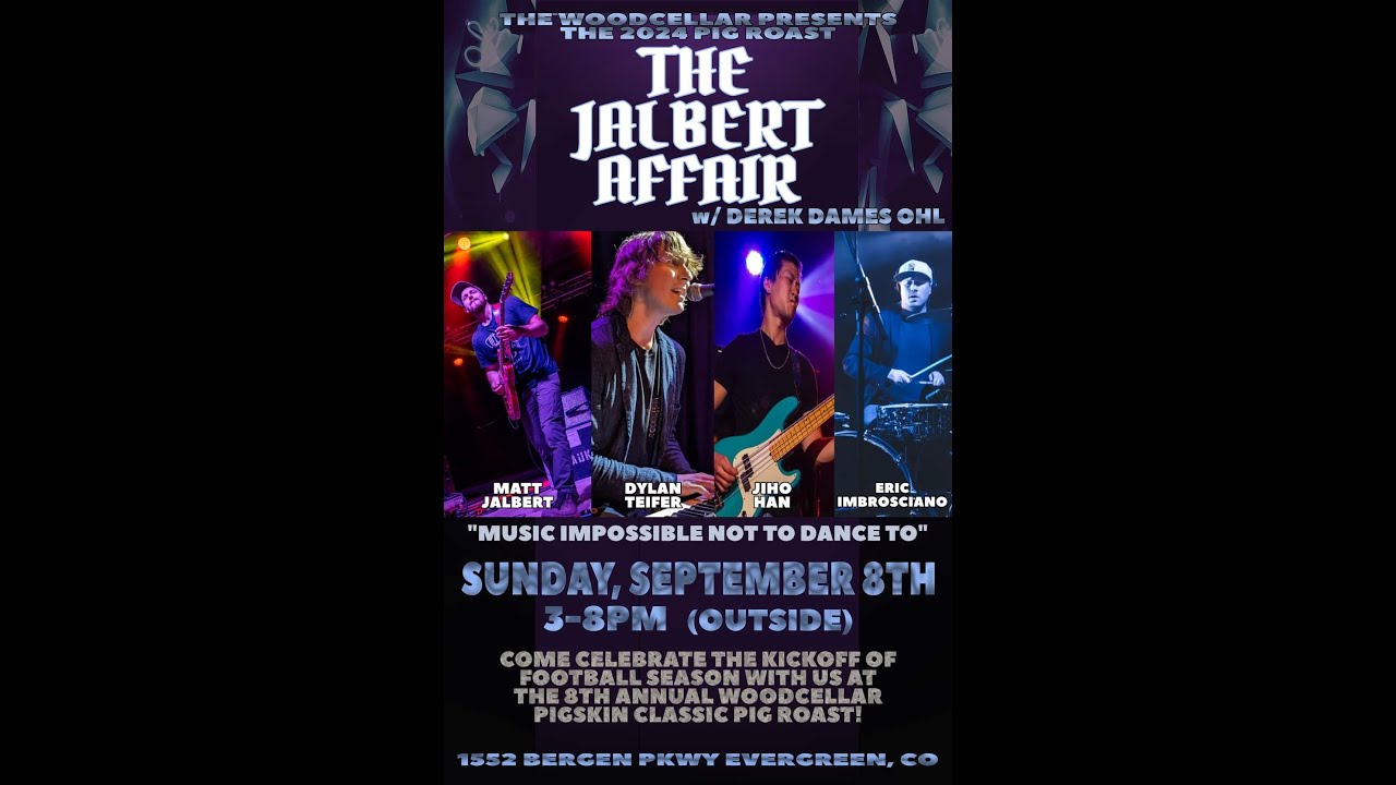 The Jalbert Affair Live from The Woodcellar Evergreen Colorado 9/8/2024 ...