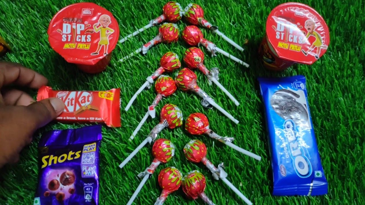 lots of candies, surprise toys, chocolate opening video, lots of ...