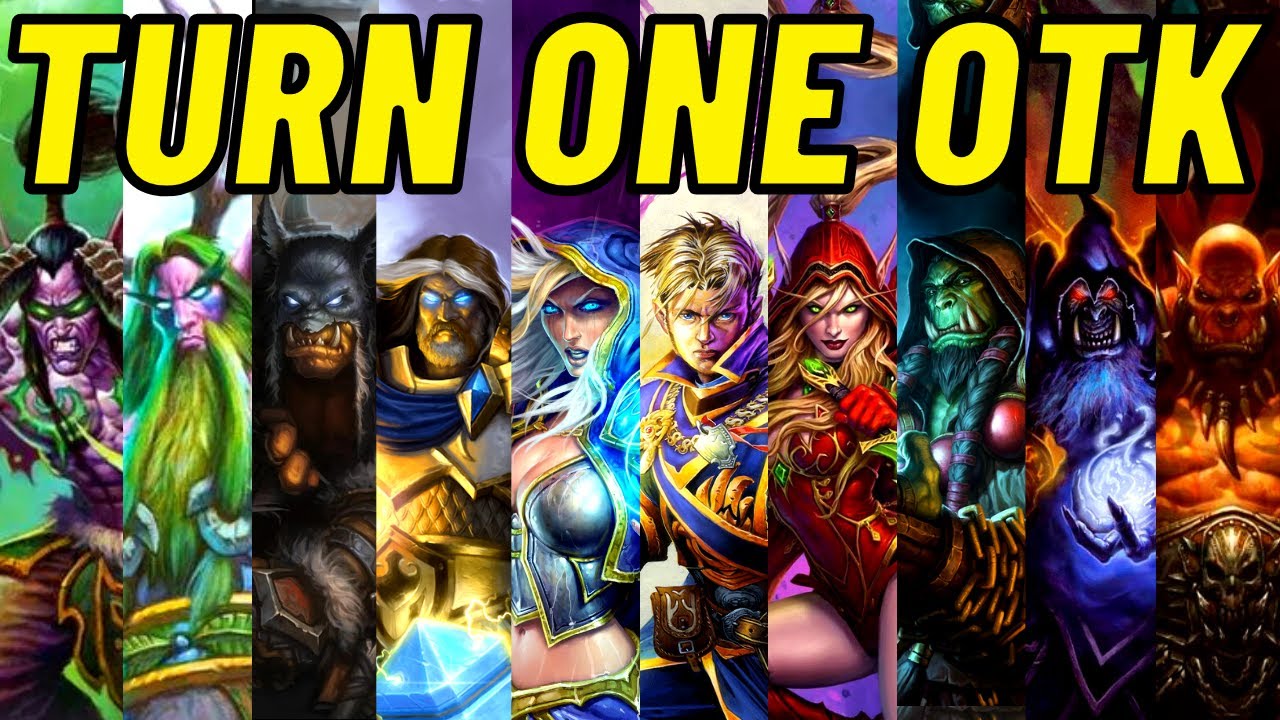 Turn 1 OTK for ALL 10 Hearthstone Classes!!! Blood Magic Tavern Brawl ...