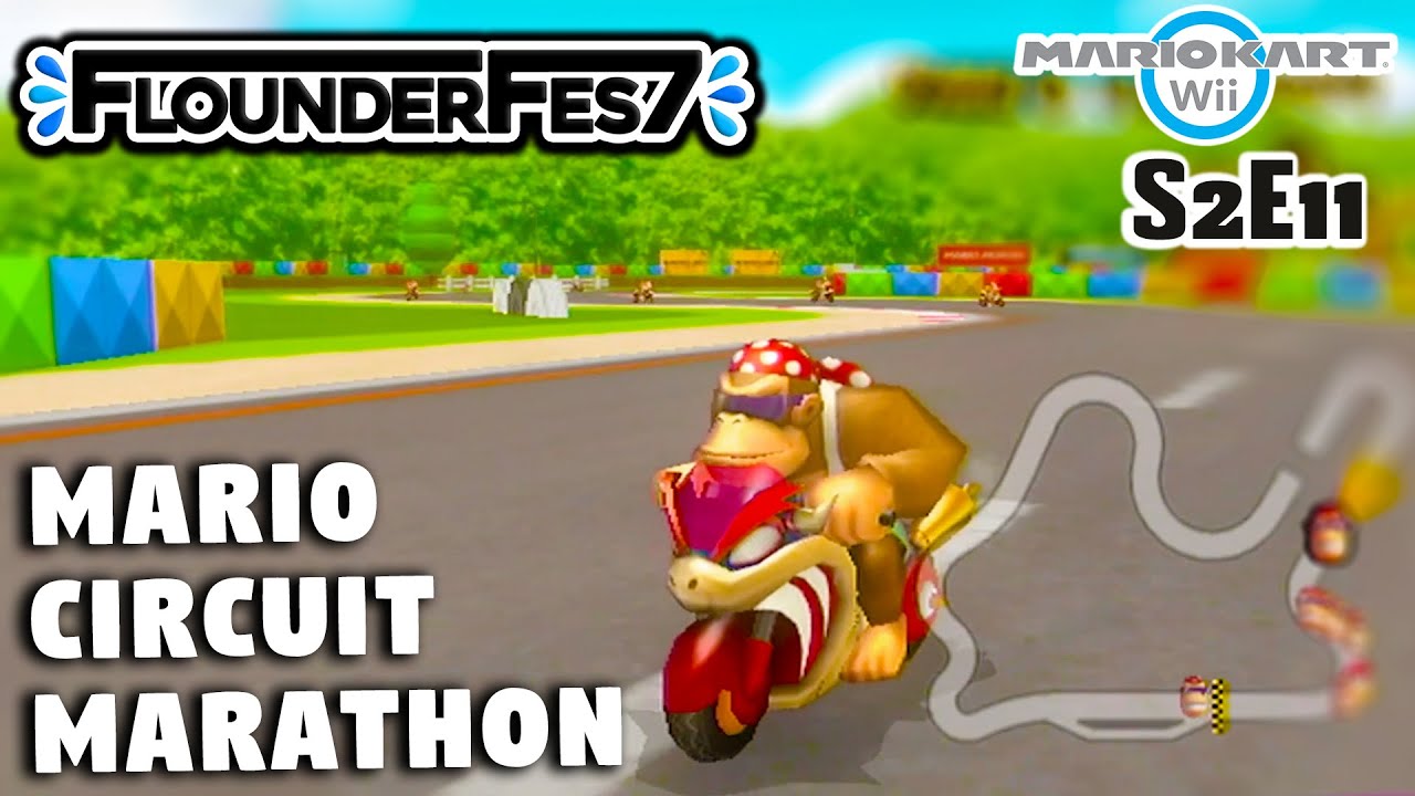 We Marathon'd All Mario Circuit Tracks in Mario Kart Wii - YouTube