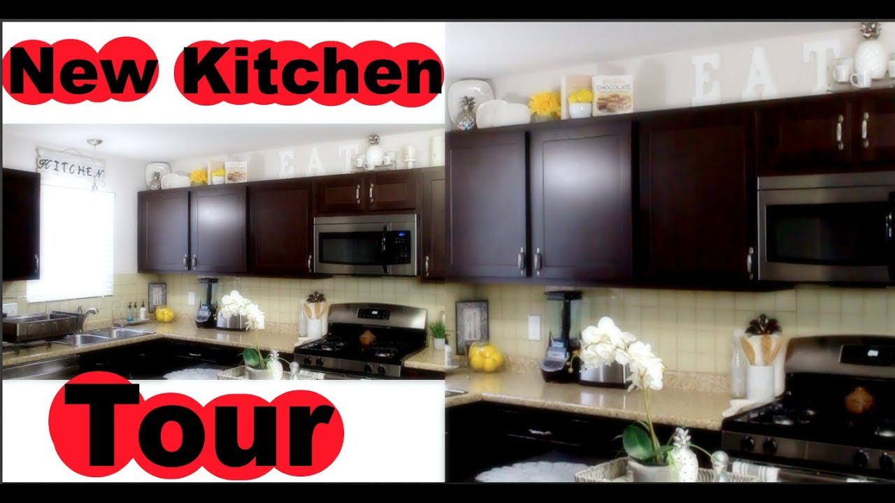 My New Kitchen Tour|New House|2019 - YouTube