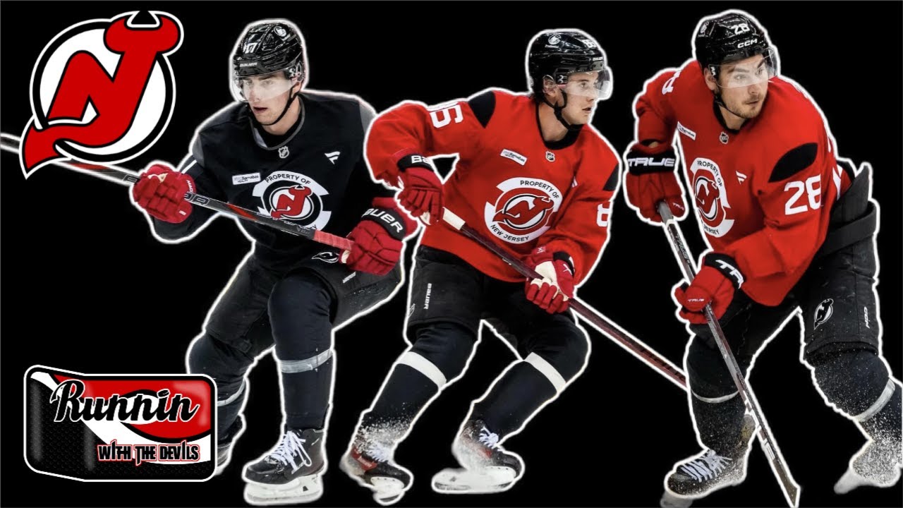 New Jersey Devils Hit The Ice For Training Camp Day 2 - YouTube