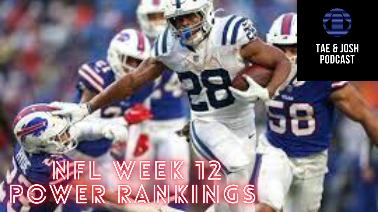 NFL Week 12 Power Rankings #NFL #PowerRankings #Football - YouTube