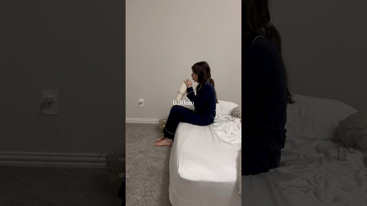 Asmr morning routine before work 🤍 #asmr #vlog #aesthetic - YouTube