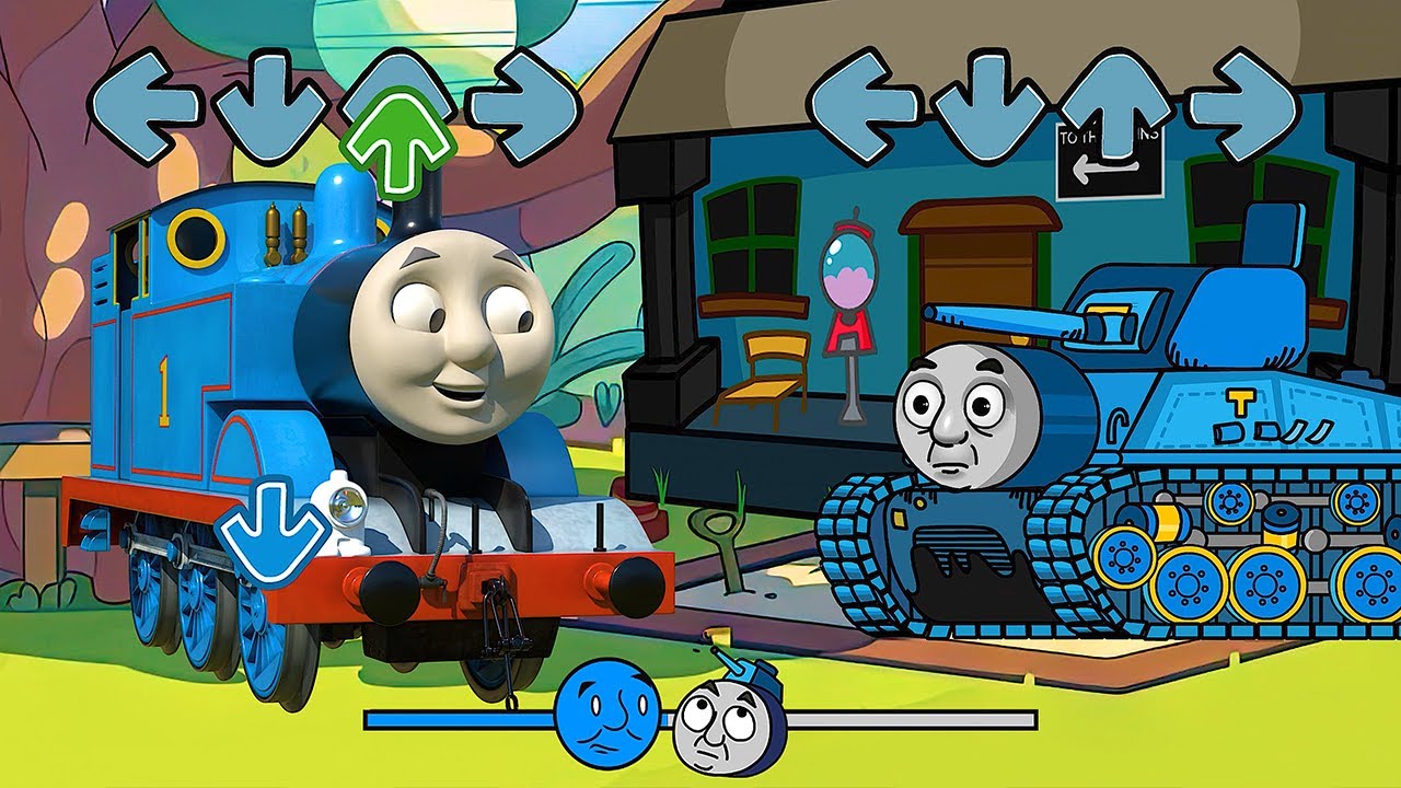 FNF 3D CGI Angry & Normal Thomas VS NEW ALL Thomas a TANKs - Friday ...