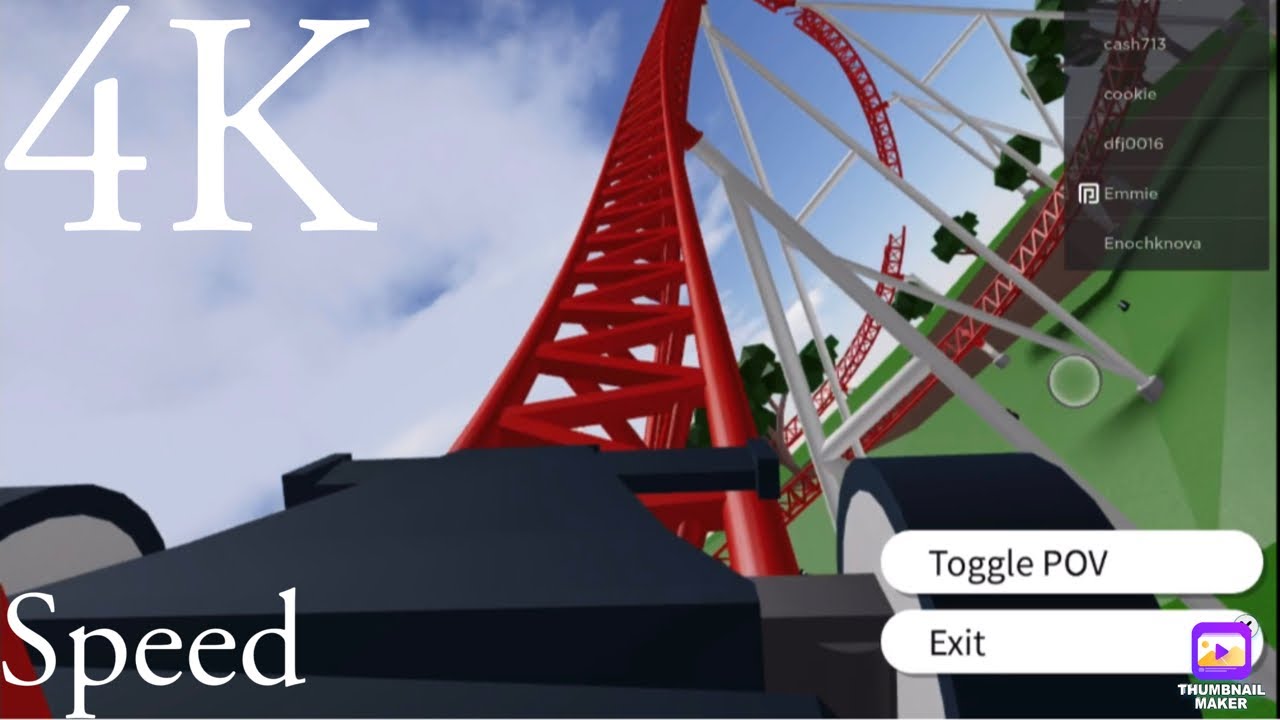 Speed Roblox Point Front Row POV - YouTube