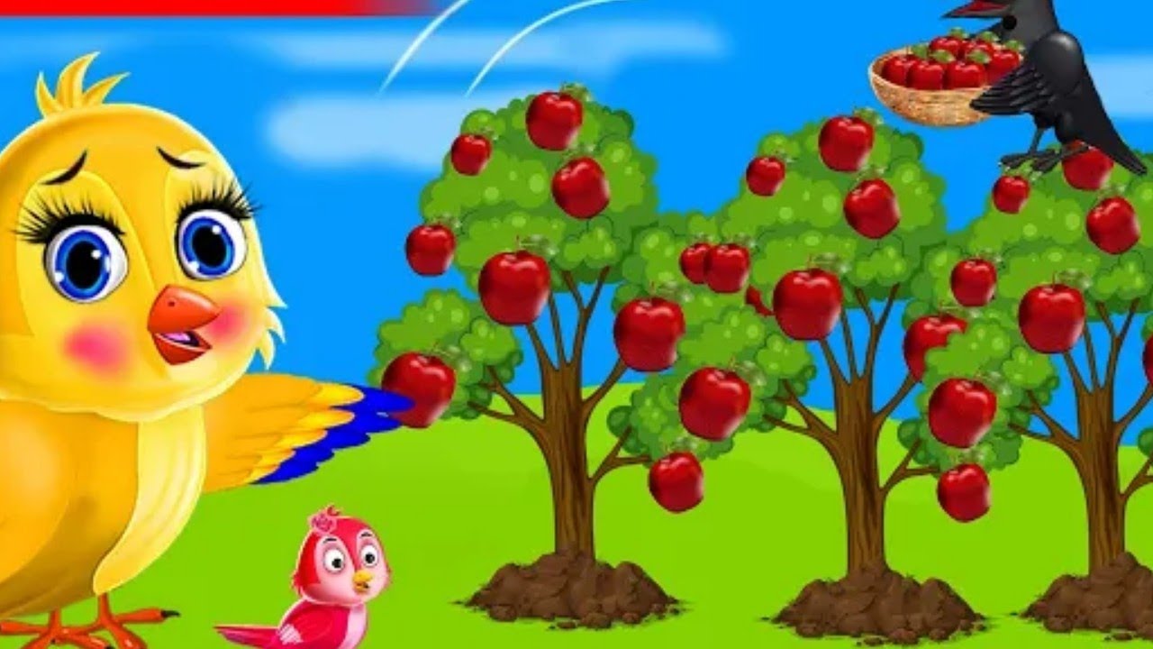 Tuni Kay Apple | Chidiya Kauwa Kahani | Tuni ka Apple Ped | Apple Tree ...