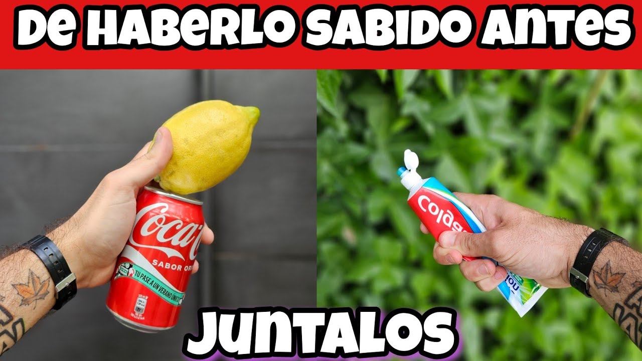 Si MEZCLAS Coca-Cola Con PASTA DENTAL y LIMÓN tendrás 1 Diamante para ...