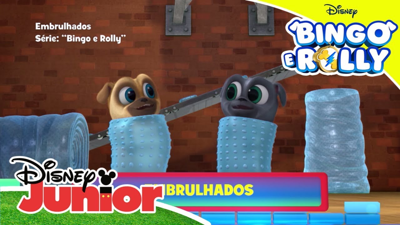 Bingo e Rolly - Disney Junior Music Party: ''Embrulhados'' - YouTube