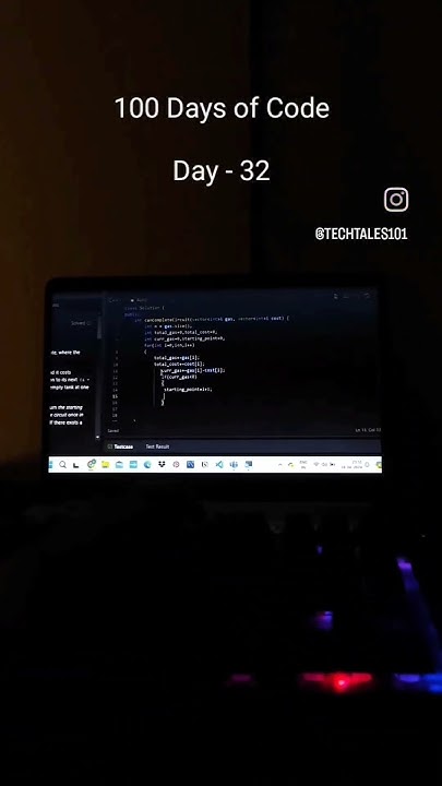 100 Days Of Code Day 32motivation Doitnow Techjourney 100daysofcode Youtube