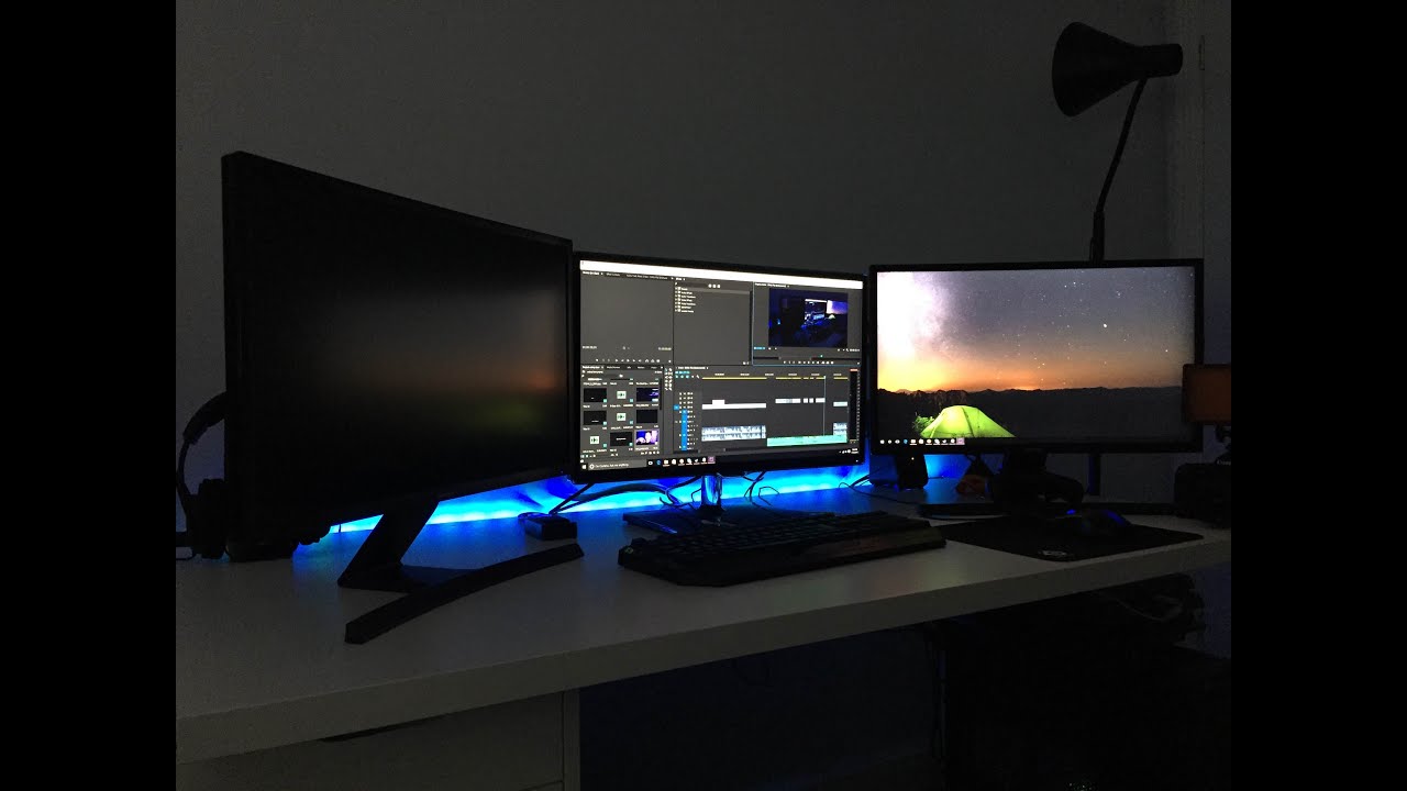 The Ultimate Gaming Setup: PC, PS4 Pro, Screens, Built-in Massager ...